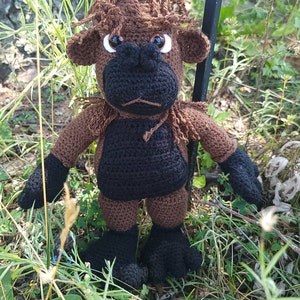 Sasquatch Crochet Pattern, Bigfoot, Amigurumi, Yeti, Handmade Doll ...