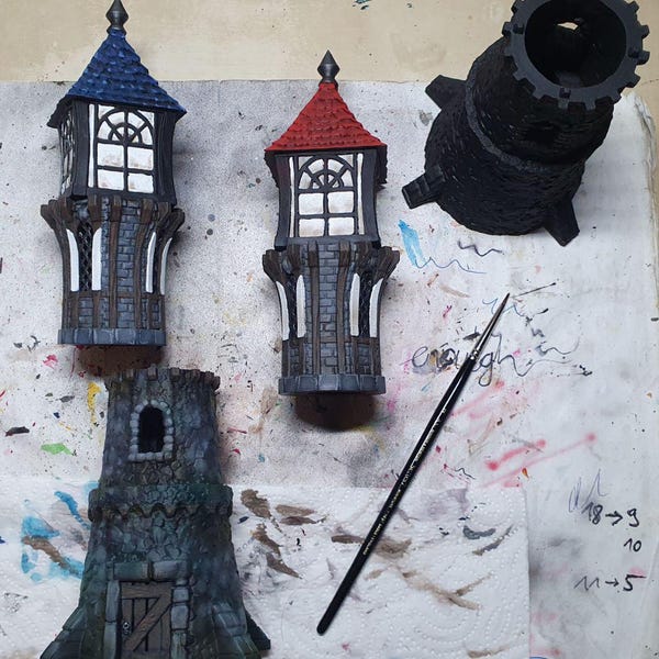 Scrap Human Hybrid | Cyberpunk | Dnd Miniature | UNIT9 - Etsy