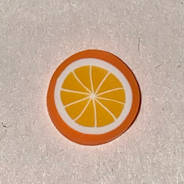 Large Polymer Clay Orange Tangerine Fruit Slices, Nail Art Sprinkles ...
