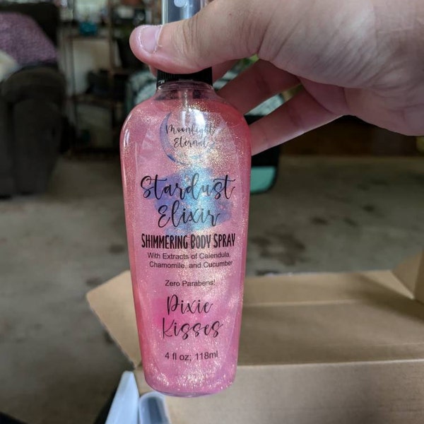 Witchwood Shimmering Body Spray - Stardust Elixir - Caramel, Woods ...