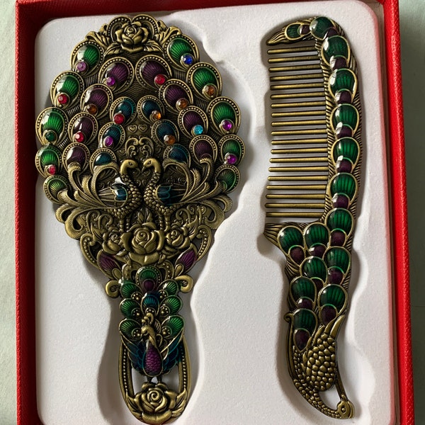 Ochun Oshun Yalorde Mirror/espejo and Comb/piene Santeria Osha Santo - Etsy