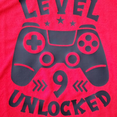 Level 9 Unlocked Svgnine Years Old Boy Svg9th Birthday - Etsy