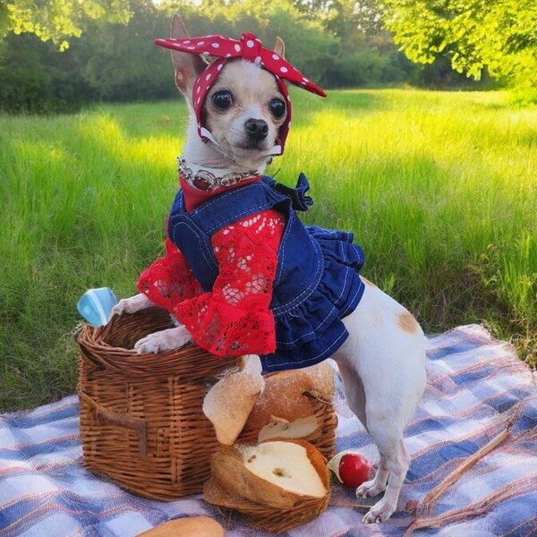 Rosie the Riveter Dog Headband - Etsy