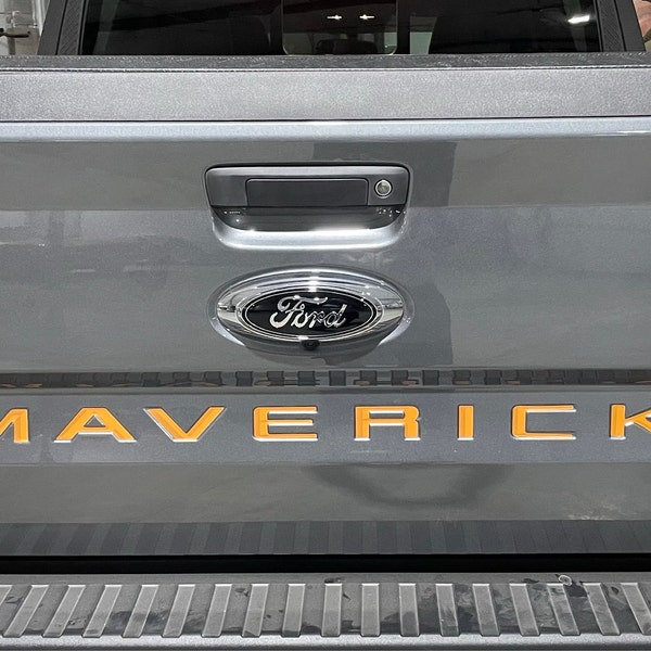 Vinyl Tailgate Letters Custom Fit for 2022–2025 Ford Maverick — Solid ...
