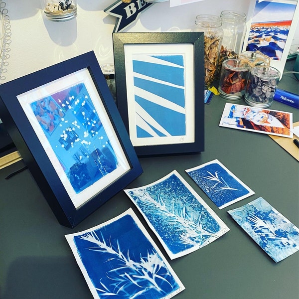 Cyanotype Kit: Easy to Use Sun Printing Kit by Daisy Bow Craft - Etsy