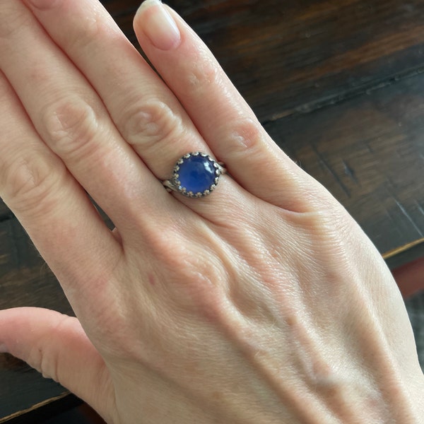 Silver Oval Mood Ring| Mood Jewelry | Silver Color Changing Mood Stone ...