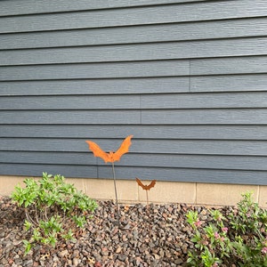 Outdoor Privacy Screen, Flying Bird Metal Wall Art, Crane, Heron Yard ...