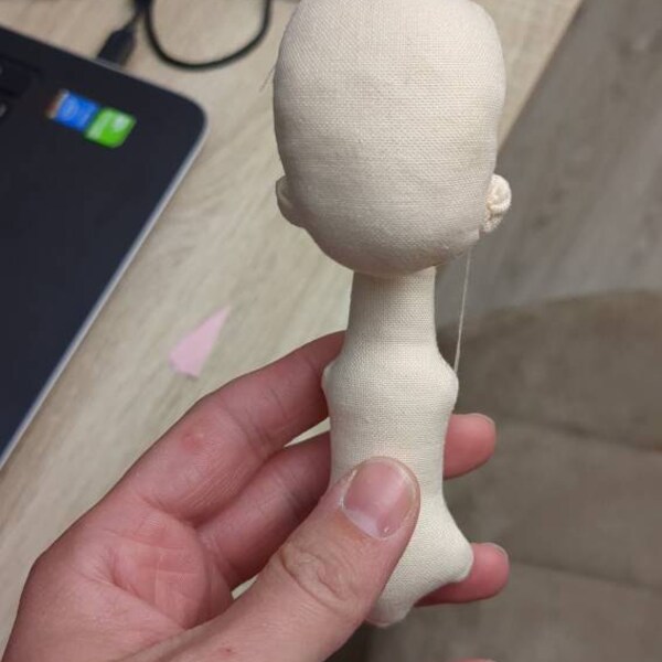 PDF Pattern Rag Doll With Face Template Sewing 16 Inch Rag Doll Aurelia ...