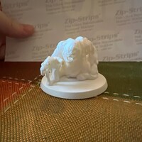 Giant Toad 3D Printed Preprimed Miniature Model by Lord of the Print - Etsy