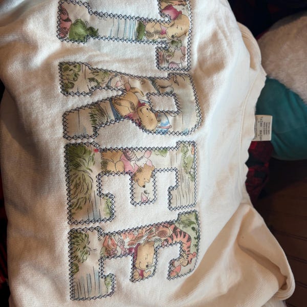 Custom State Quilted Embroidery Sweatshirt Quilted Sweatshirt Custom ...