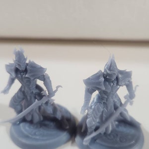 Gray Knight Miniature Inspired by Abyss Watcher From Dark Souls Mini ...