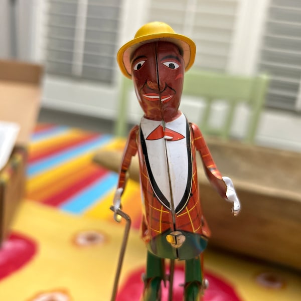 TAP DANCER Sammy Wind up Tin Toy Harlem Jazzbo Jim Dancing Jim Dandy ...