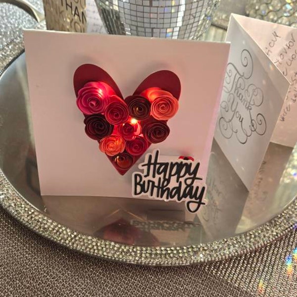 Light up Christmas Card| Little Town of Bethlehem Card With LED Lights ...