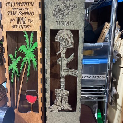 3D Military SVG DXF 4 Layer Army Svg 3D Shadow Box Svg Layered Mandala ...