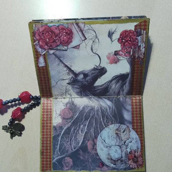 Rustic Magical Book Covers Junk Journal Papers, Printable Journal Pages ...