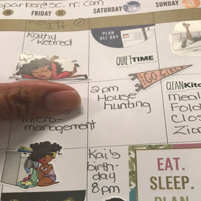 Love Time Planner Stickers, Nia S0516/S0524 - Etsy