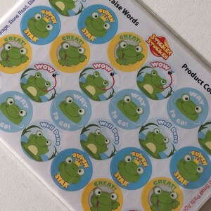 144 Well Done 30mm Round Children's Reward Stickers for - Etsy