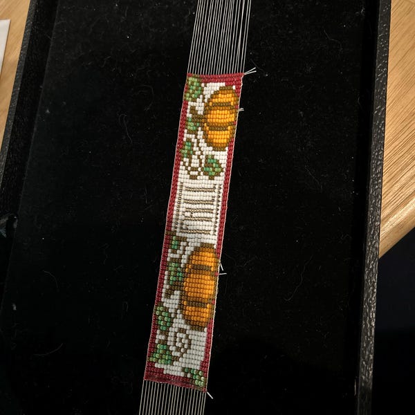 Native Inspired Bead Loom Pattern - Bear Paw Loom Bracelet Pattern - Etsy