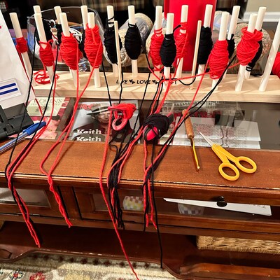 Crochet/knit-yarn Bobbin Holder - Etsy