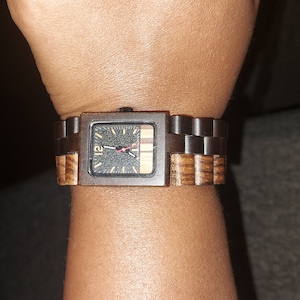 Men's Wood Watch Engraved Watch Anniversary Gift for - Etsy