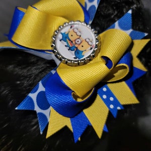Princess Peach Bow, Princess Peach Hair Bow, Princess Peach Birthday ...