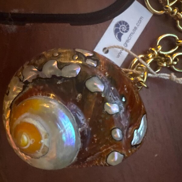 Large Shell Pendant Necklace, Giant Huge Shell Necklace, Natural Shell ...