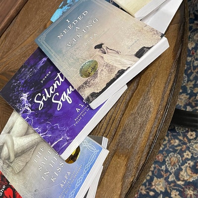 Typed Poem on 5x4 Stationary when You're Lost... Find Yourself ...