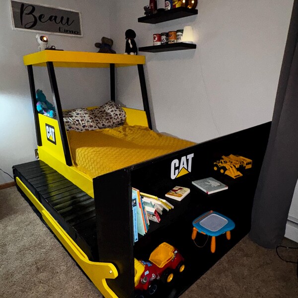 Twin Size Front End Loader Bed PLANS (plans Only), Create a ...