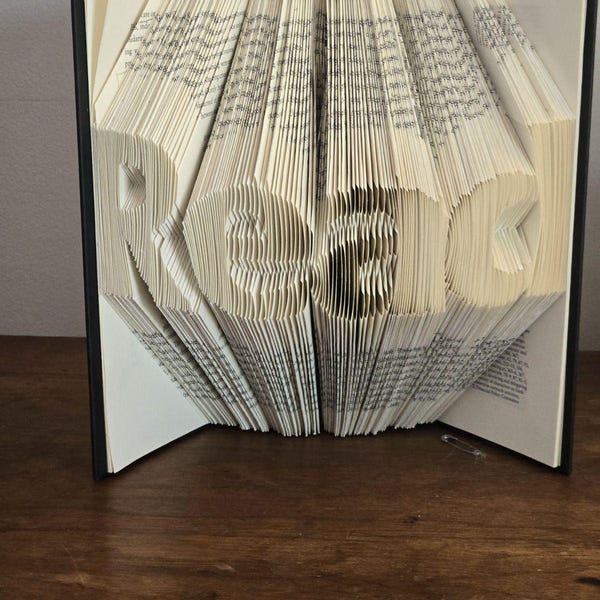 Read Book Folding Pattern and Beginners Tutorial. Folded Book Art ...