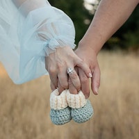 Easy Crochet Bootie Pattern, Quick, Easy Crochet Pattern, 0-3 Months, 3 ...