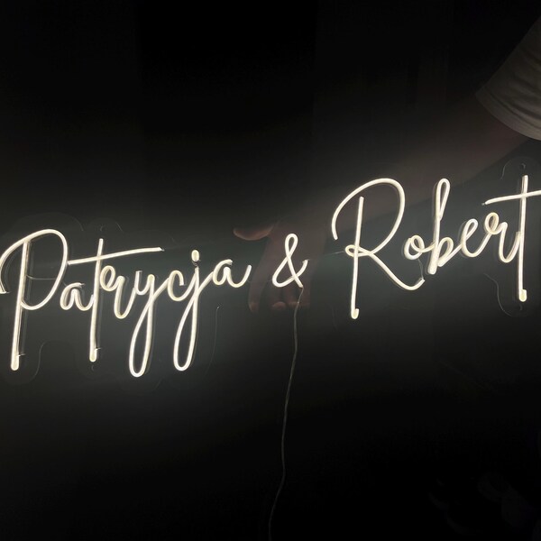 Custom Neon Sign Wedding Decor, Neon Wedding Sign Custom Wall Decor ...