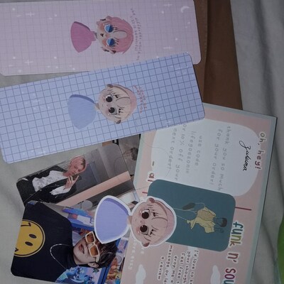 TXT Blue Hour Inspired Bookmarks - Etsy