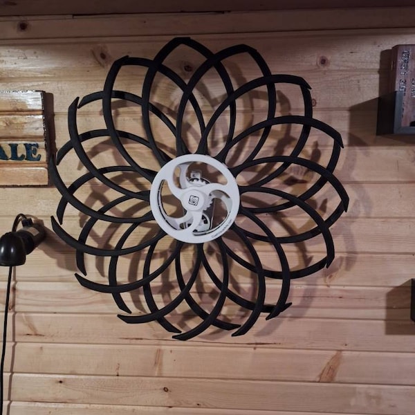 Rainbow Cirque Illusionaire Kinetic Wall Artwork, Kinetic Sculpture ...