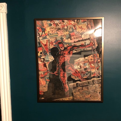 Christopher Reeve Superman Comic Collage Giclee Print - Etsy