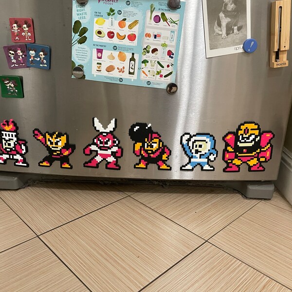 8 Bit NES Final Fantasy 1 Perler Sprites: Magnets and Coasters - Etsy