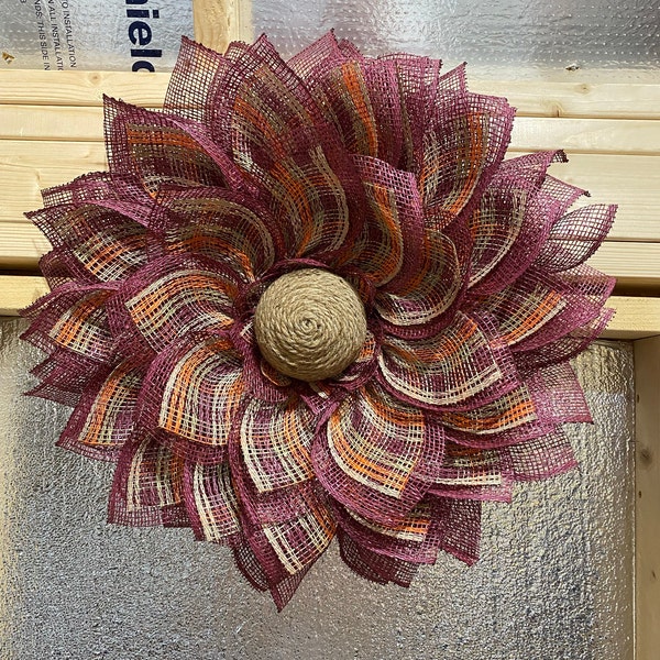 Burgundy Poly Burlap Mesh 10 Inch, Poly Burlap Mesh, Poly Burlap Mesh ...