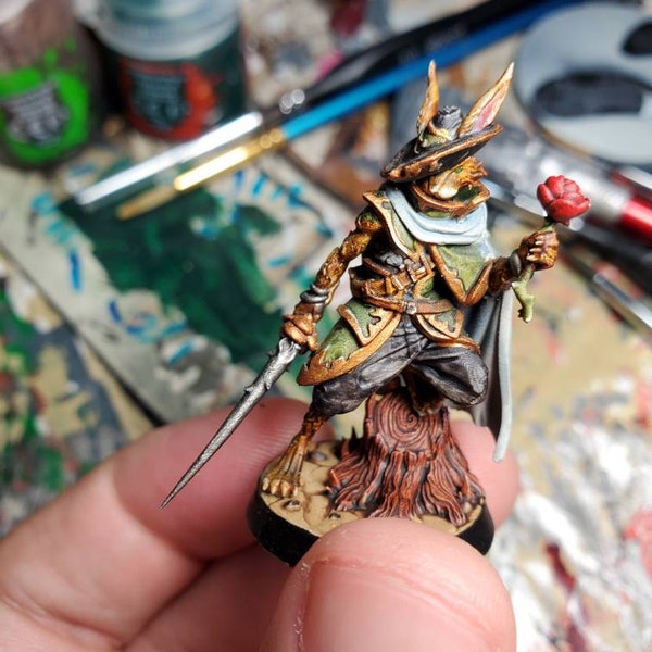 Rabbit Folk Miniature - Warriors and Warrens - D&D 5e - Dungeons and ...