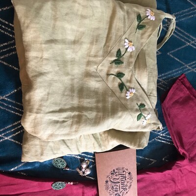 Crossed Back Linen Dress MISA, Summer Dress, Women Linen Clothing ...