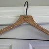 Wedding Title Hanger, Wedding Hangers, Bridesmaid Hanger, Personalized ...