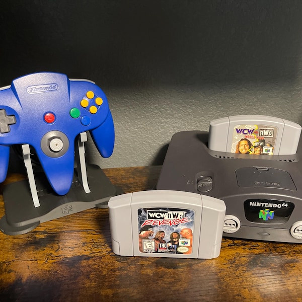 Nintendo 64 Controller Display Stand - Original N64 or Nintendo Switch ...