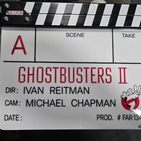 Custom Film Slate Denecke TSC Time Code Slate Faceplate Cover. Design ...