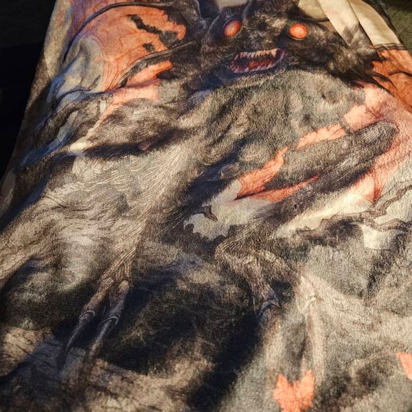 Wendigo Tote Bag - Cryptid Ukiyo-e Bag - Native American Folklore ...