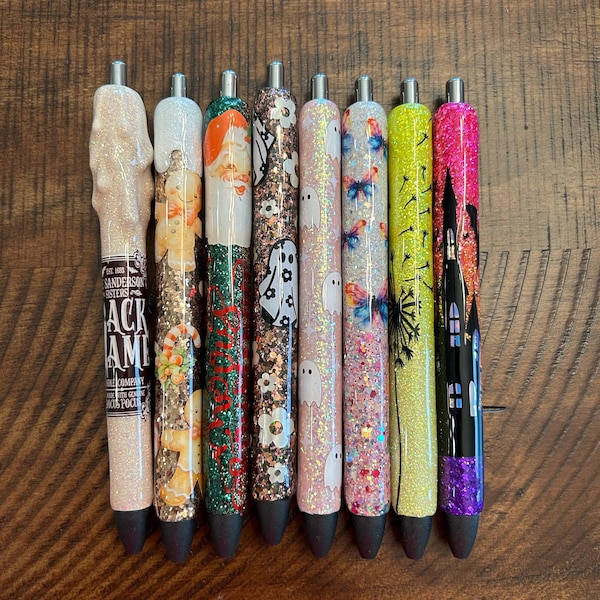 Valentines Glitter Pen | Love Glitter Pen | Valentines Day Glitter ...