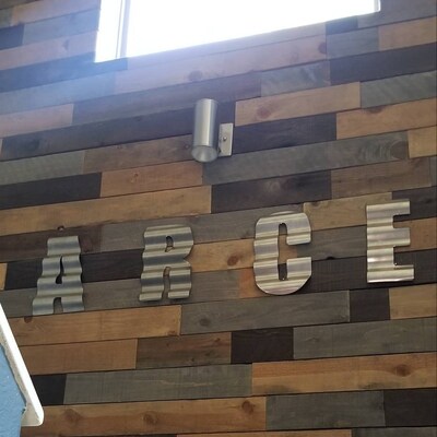 Barn Tin Letters, Barn Tin Numbers, Barn Tin Signs, Rustic Letters ...