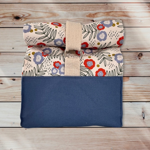 Julie Roll Top Bag Sewing Pattern: Project Bag DIY (PDF) - Etsy