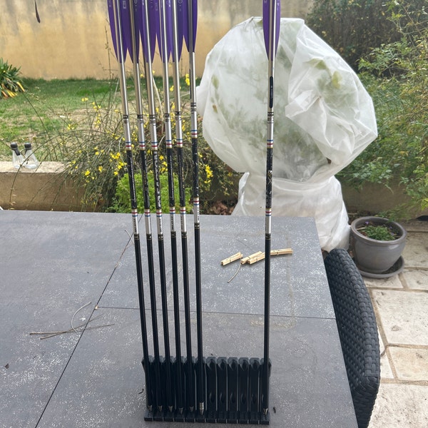Arrow Rack | Arrow Building | Drying Rack | Archery | Arrow Display ...