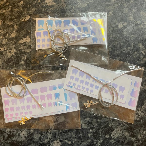 Tooth Fairy Kit With Tooth Fairy Gifts. Tooth Fairy Keepsake Letter ...