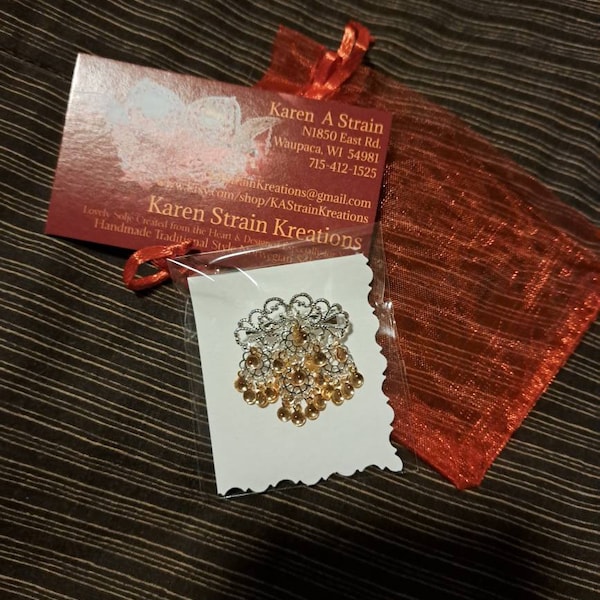 Solveig - Traditional Norwegian Filigree Scroll Sølje Style Necklace ...