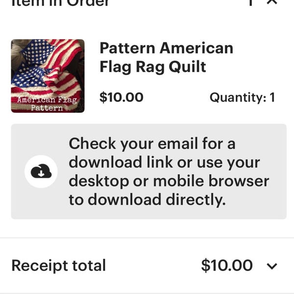 Pattern American Flag Rag Quilt - Etsy