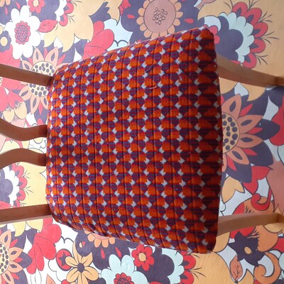 London Underground and London Bus Victoria Line, Blue Straub Moquette ...